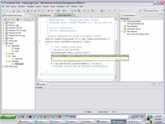 利用 Rational Functional Tester 实现 Itcl 或者 Ibm 框架 Uml软件工程组织 火龙果软件