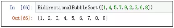 排序算法的python实现 Python 